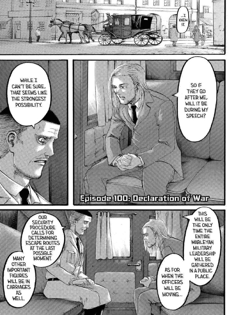 Attack On Titan Chapter 100 | PDF