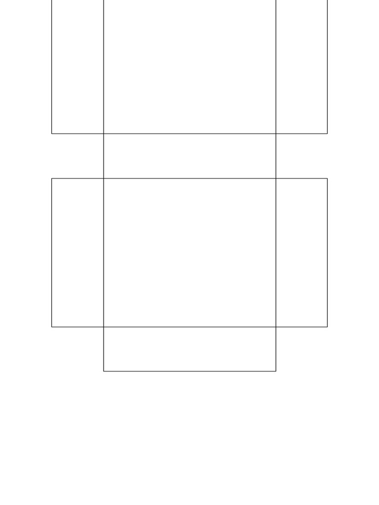 5x5 Pizza Box Template | PDF