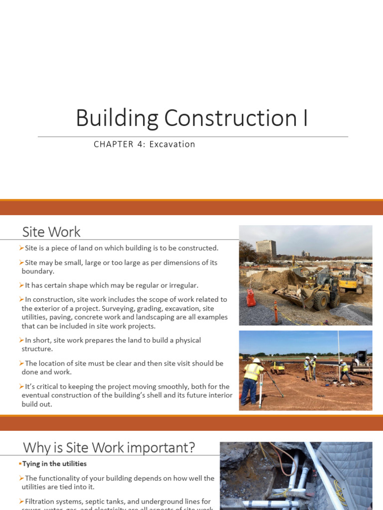 Site Work Essentials for Construction | PDF | Construction Aggregate | Soil