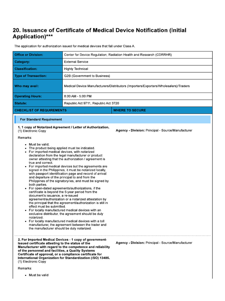 INITIAL CMDN Application | PDF