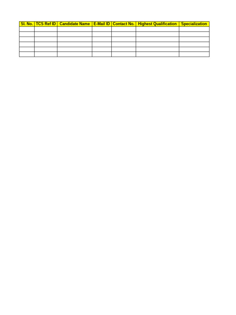 Registration Tracker - TCS BPS Hiring | PDF