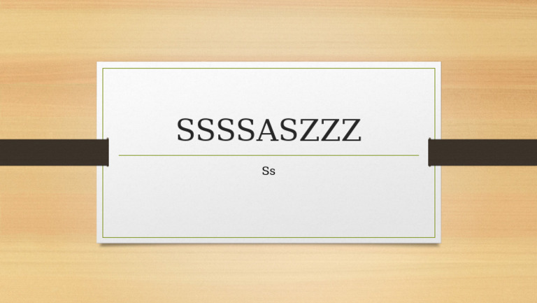 Ssssss Azz Max | PDF