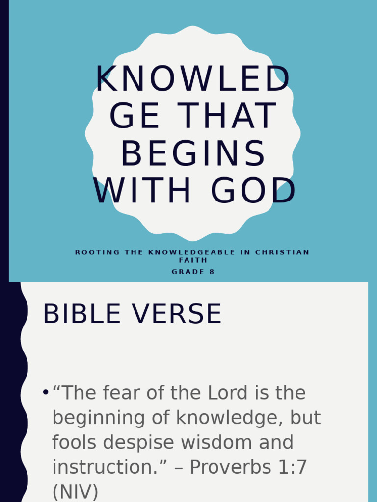 Knowledge | PDF