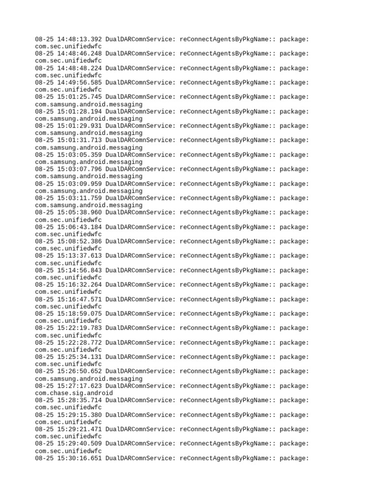 Ddar FW Log | PDF | Mobile Software | Software