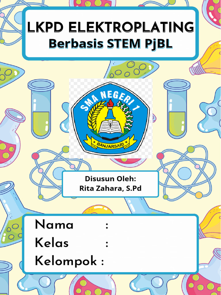 LKPD Elektroplating Berbasis STEM PjBL | PDF