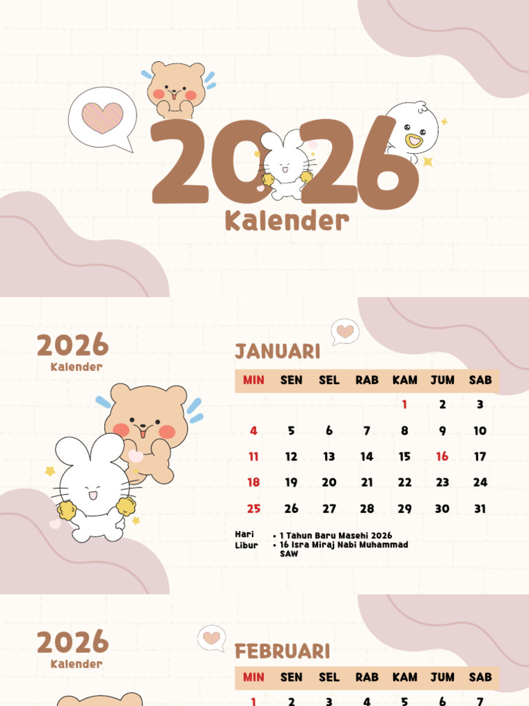 Kalender Togel 4D 2026 | PDF