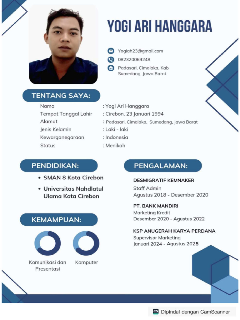 Yogi Ari Hanggara - 1 | PDF
