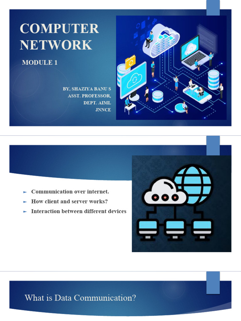 Module1 CNN | PDF | Transmission Medium | Network Topology