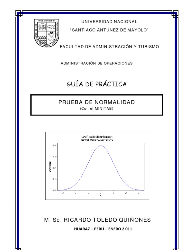Prueba de Normalidad - Estadística | PDF | Distribución normal ...