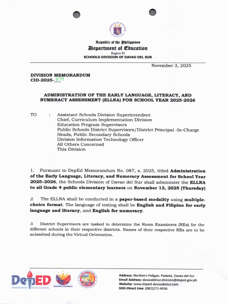 1762314166_DM-CID-2025-379-ADMINISTRATION-ELLNA-SY-2025-20261 | PDF