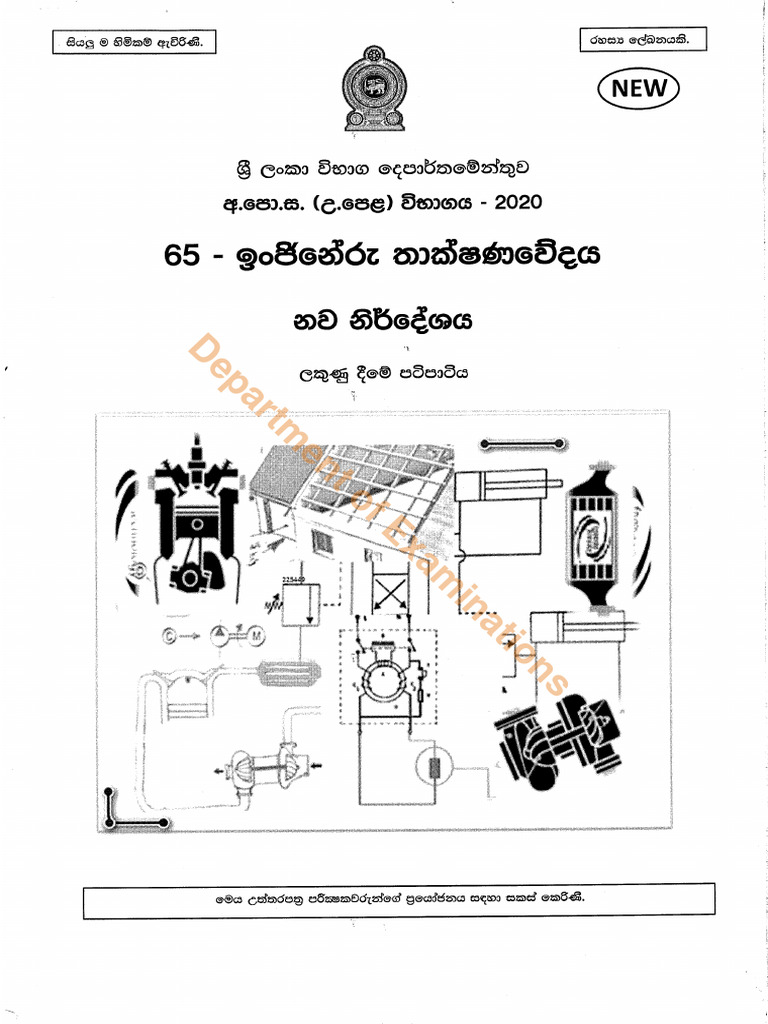 Department of Examinations Overview | PDF