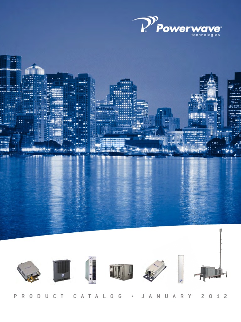 Powerwave Catalog - Jan, 2012 - TMA's | PDF | Science & Mathematics ...