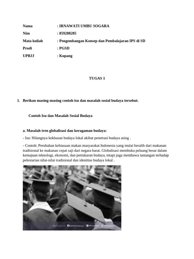 TUGAS 1 IPS | PDF