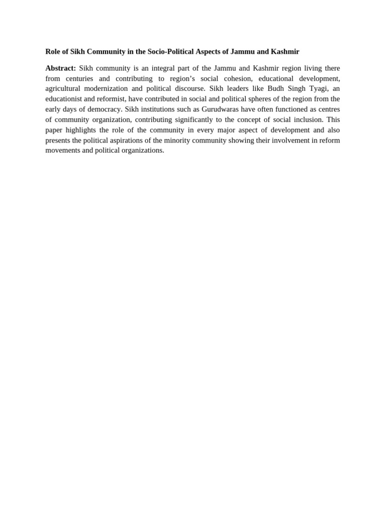 Harsh Abstract ISSC 2025 | PDF