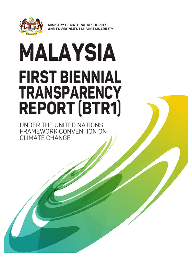 Malaysia's First Biennial Transparency Report | PDF | Climate Change ...