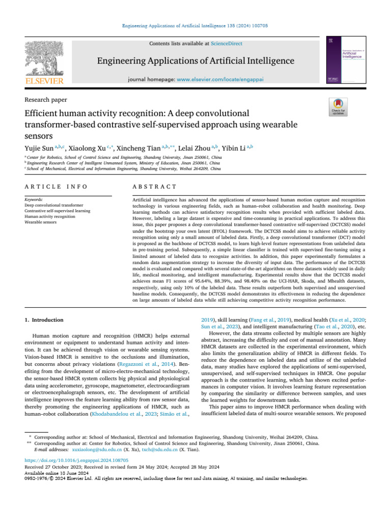 1-2024 - Efficient Human Activity Recognition - A Deep Convolutional Transformer-Based ...