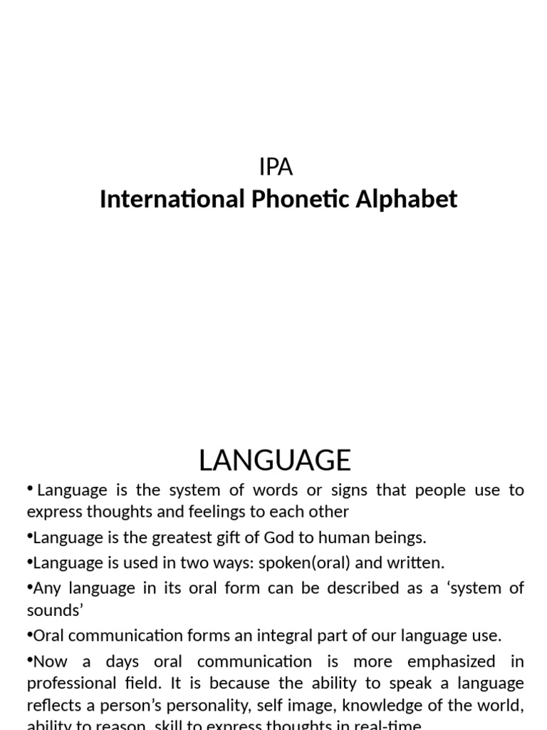 IPA | PDF | English Language | Accent (Sociolinguistics)