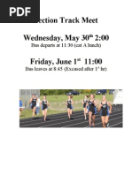 Athletics Score Sheet | PDF | Track And Field | Athletics