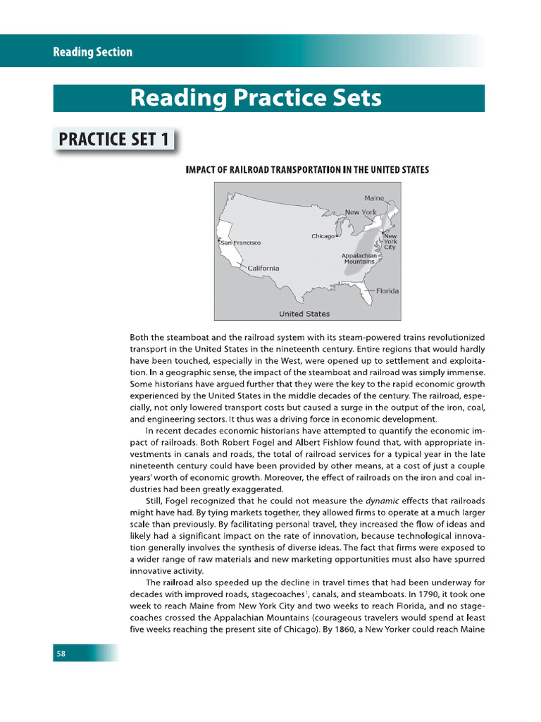 Official - Reading - Practice Test 1 | PDF