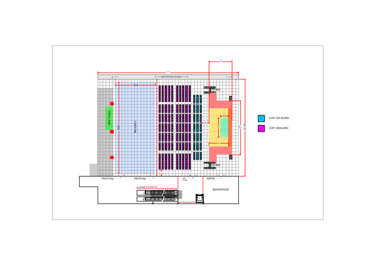 Layout Kursi Ballroom BW | PDF