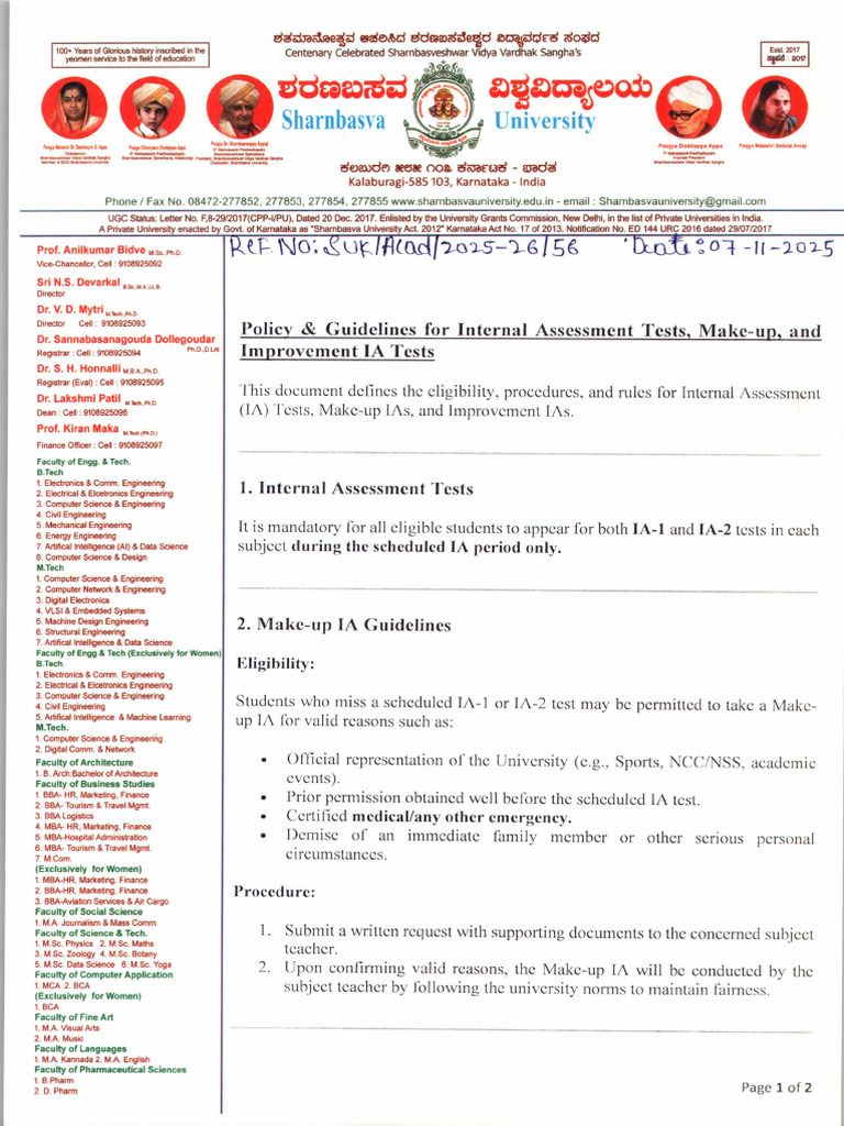56 - Policy and Guidelines For IA | PDF