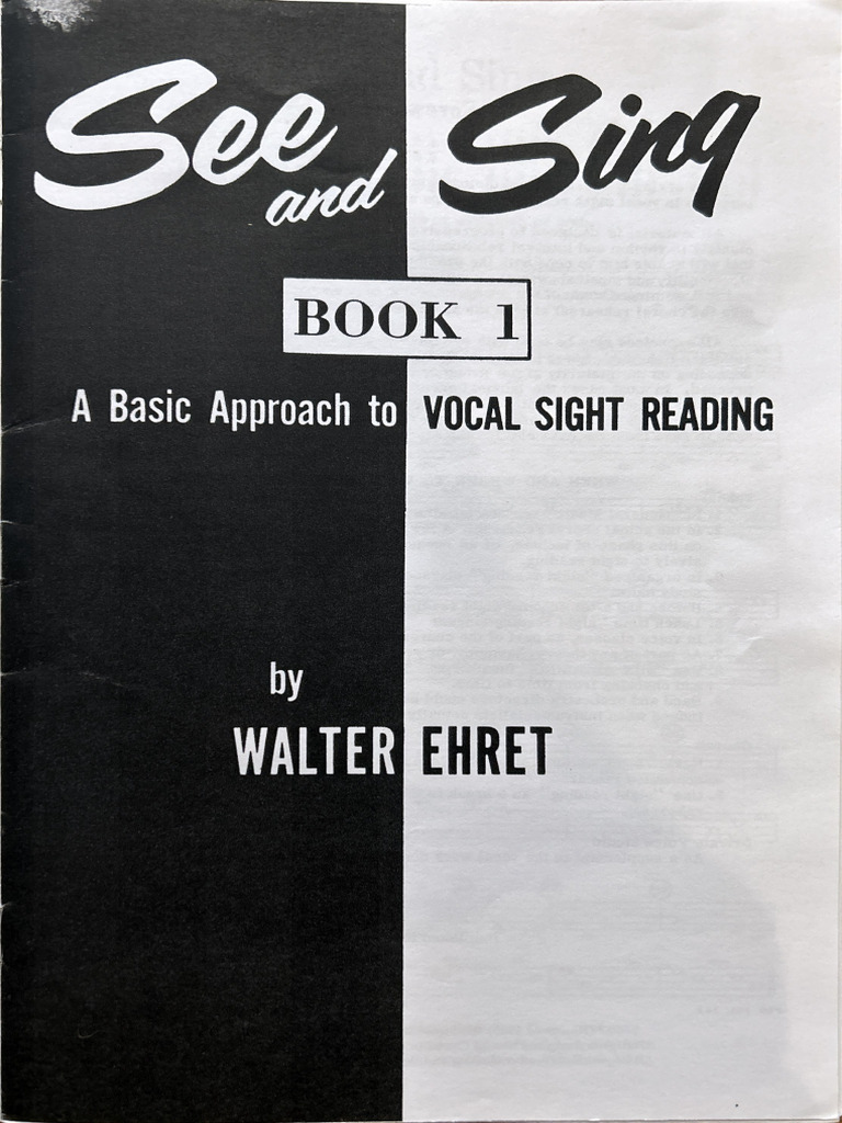 See and Sing | PDF