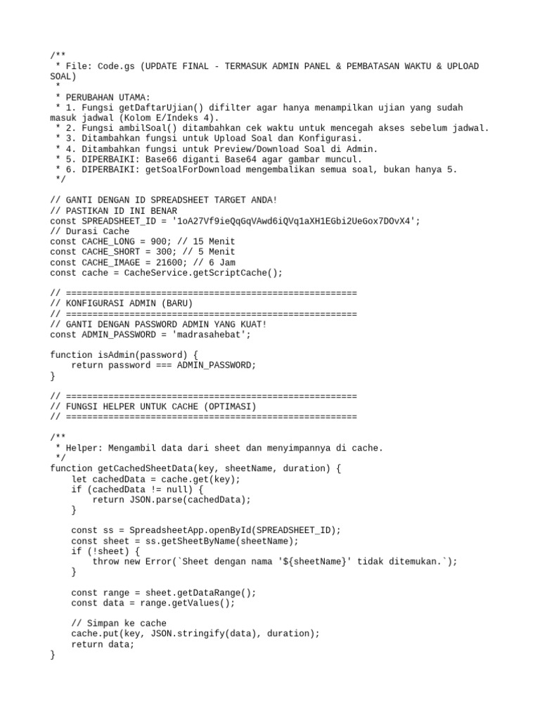 Admin Tka Perbaikan Download Soal | PDF