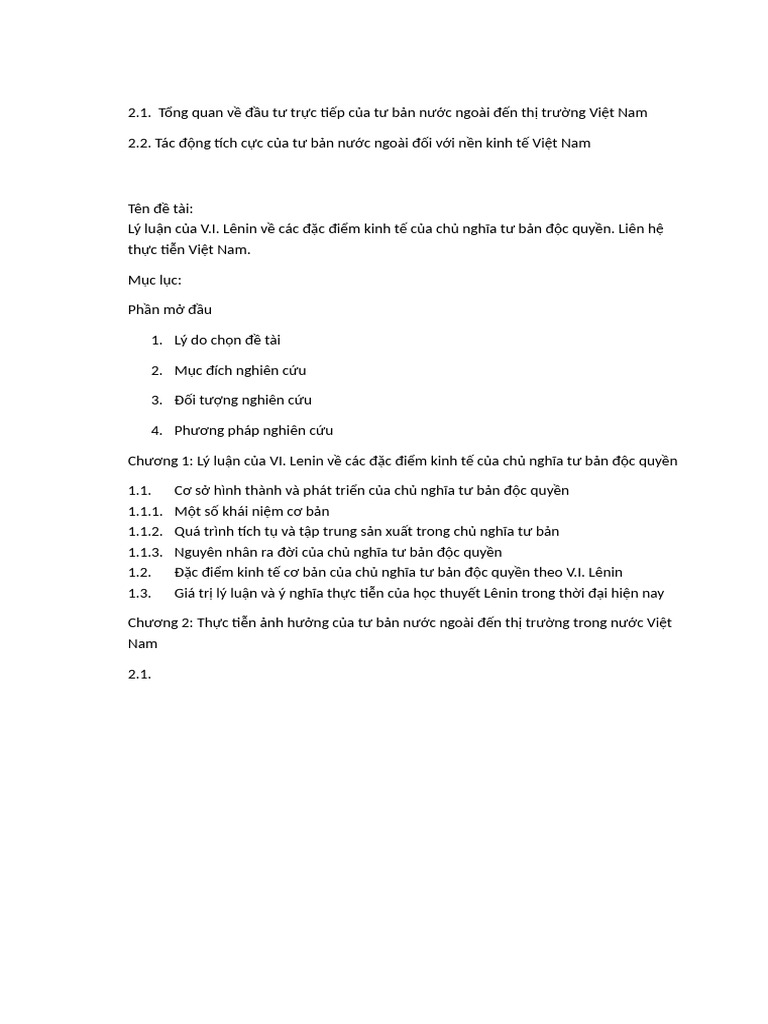 tiểu luận KTCT | PDF