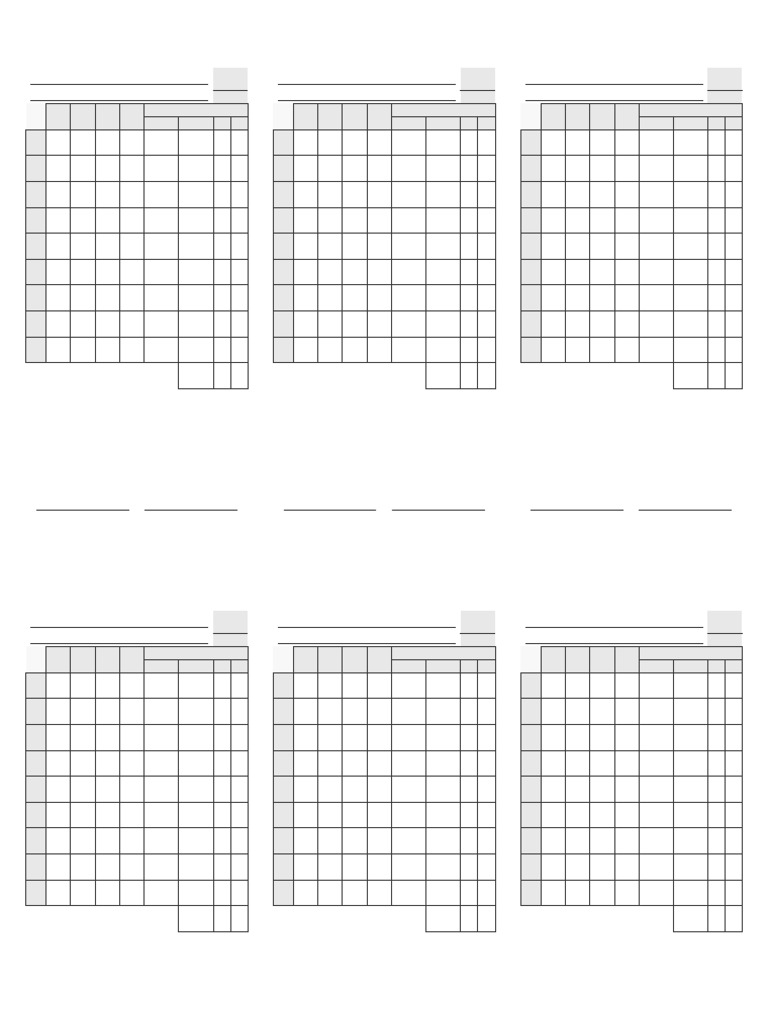 Scorecard | PDF
