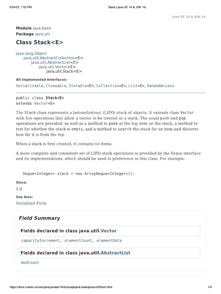 Stack | PDF