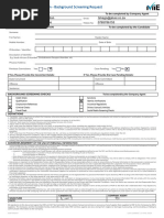 MIE Personal Credential Disclosure Form | PDF | Background Check ...