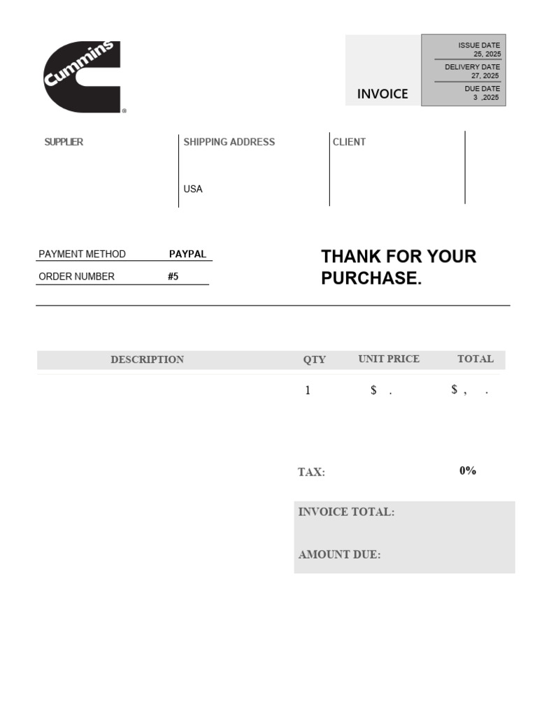 Invoice Ee | PDF
