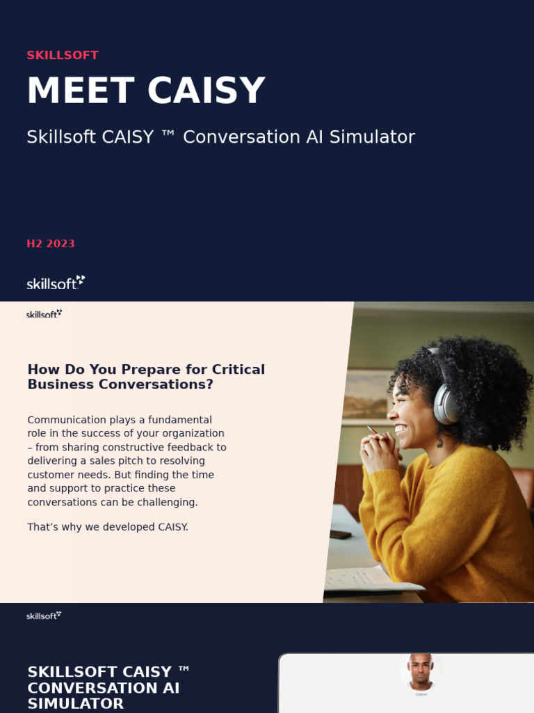 CAISY: AI Simulator for Business Conversations | PDF | Artificial ...