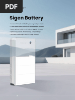SigenStack BAT 12.0 Specifications | PDF | Energy Technology | Electric ...