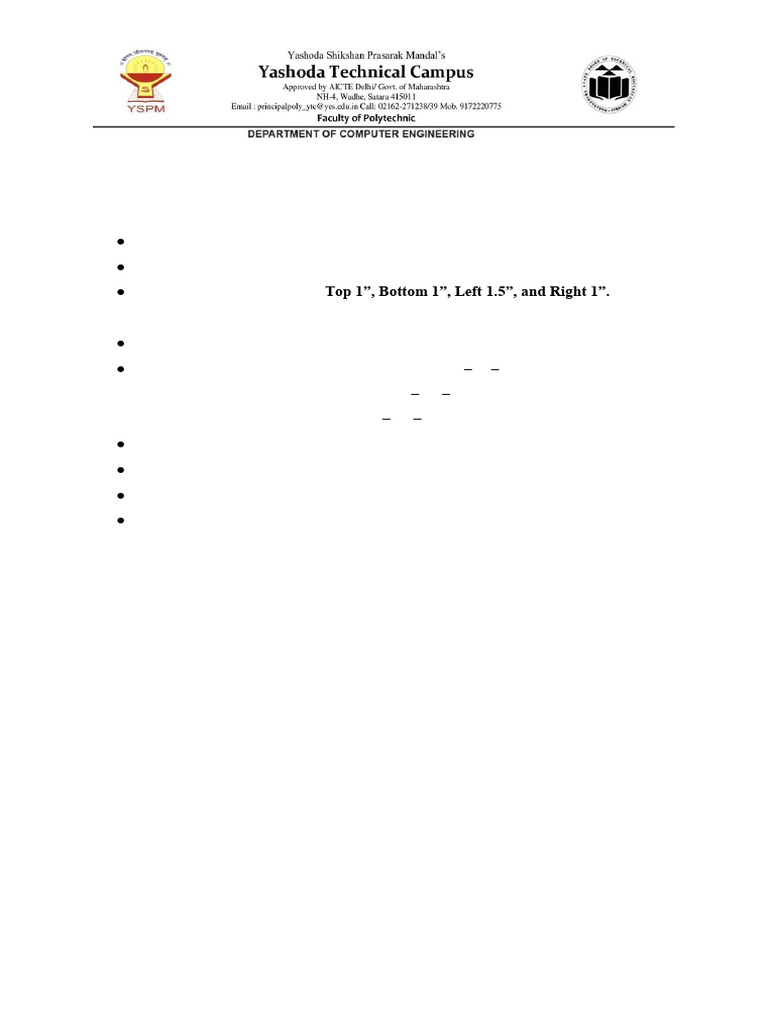 Updated_Project Synopsis Format for Microproject DTM FINAL PROJECT (6) | PDF | Computer Program ...