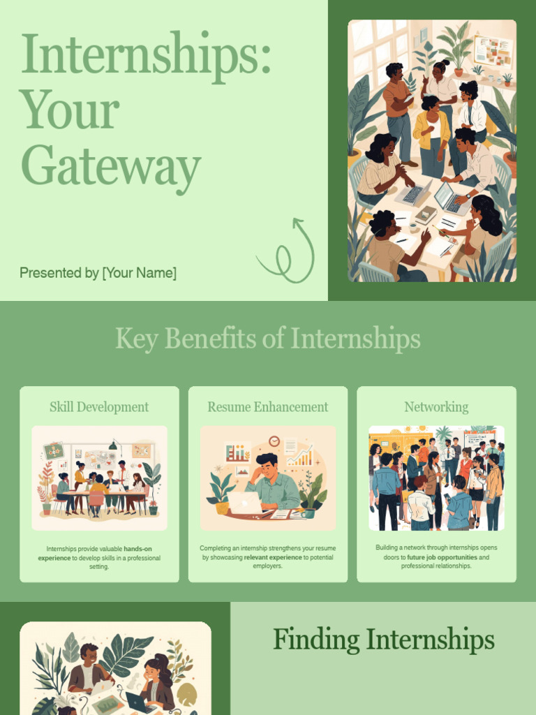 Presentation - Internships Your Gateway | PDF