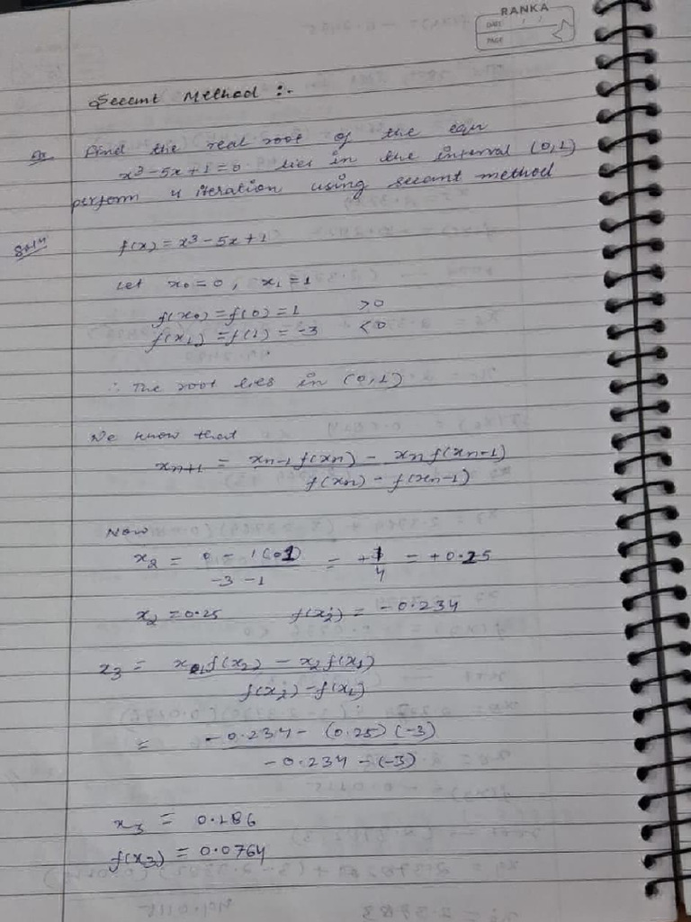 Interpolation and Successive Approximation | PDF