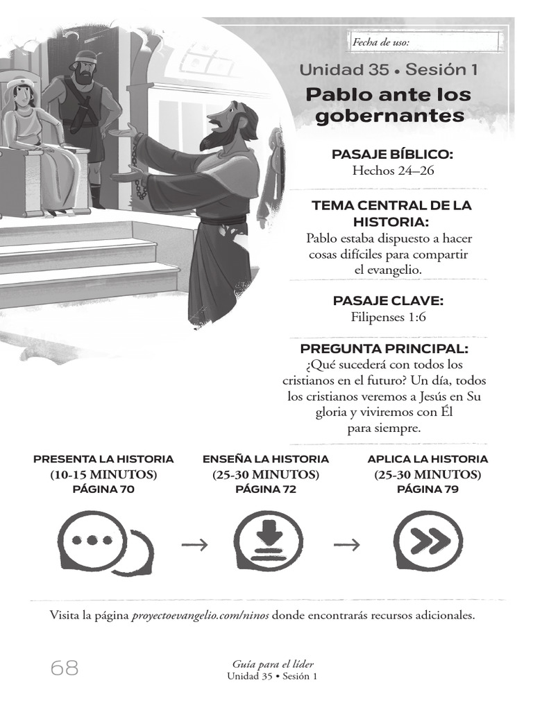 Pablo ante los Gobernantes: Hechos 24-26 | PDF | Pablo el apóstol | Jesús