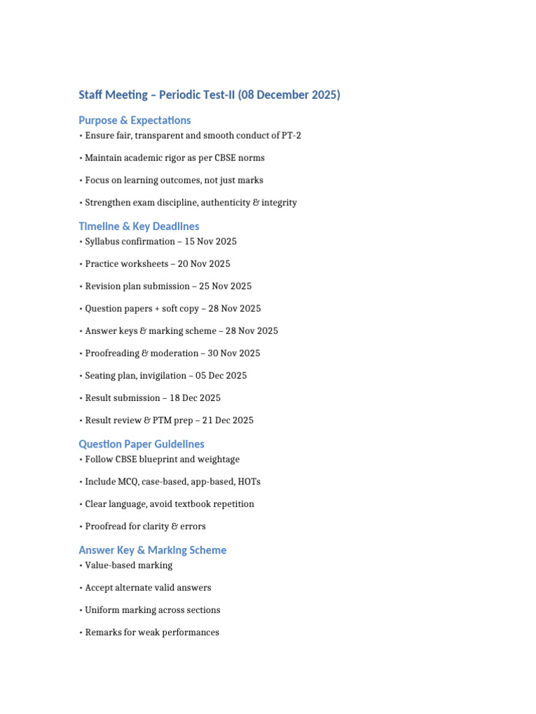 PT2 Talking Points | PDF