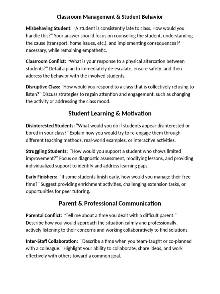 Classroom Management & Student Behavior | PDF | Classroom Management ...