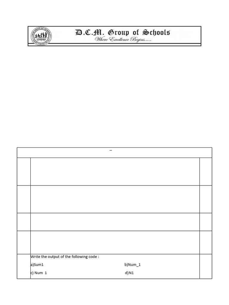 Xi Computer Science (25th Sep) | PDF | Control Flow | Software Development