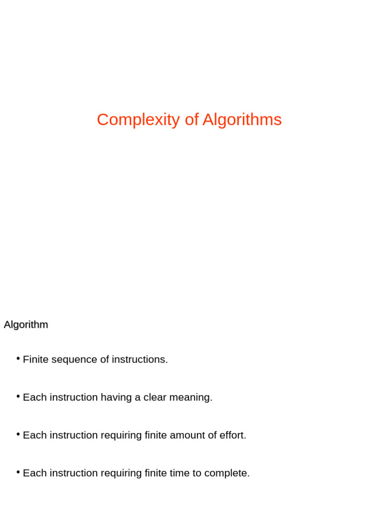 3. Algorithm Analysis -- Time and Space Complexity | PDF | Algorithms | Theoretical Computer Science