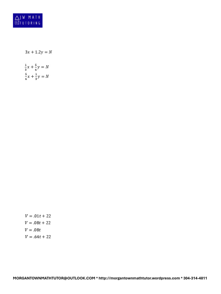 September 2025 SAT Math Worksheet | PDF | Angle | Ounce