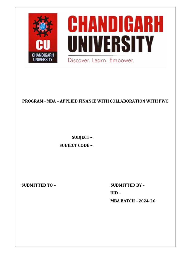 Front Page | PDF