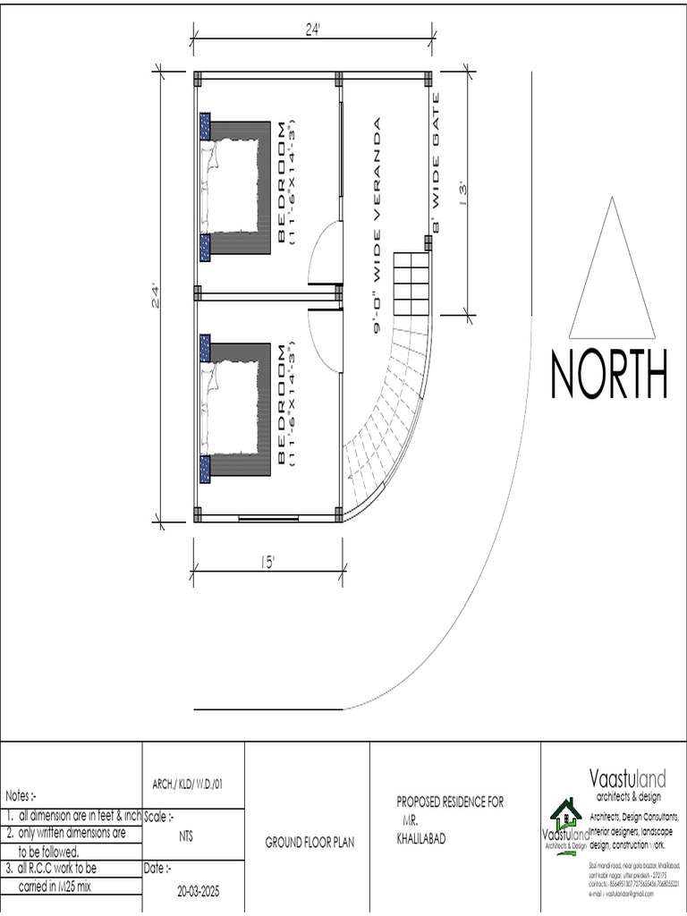 Bedroom Design Specifications and Details | PDF