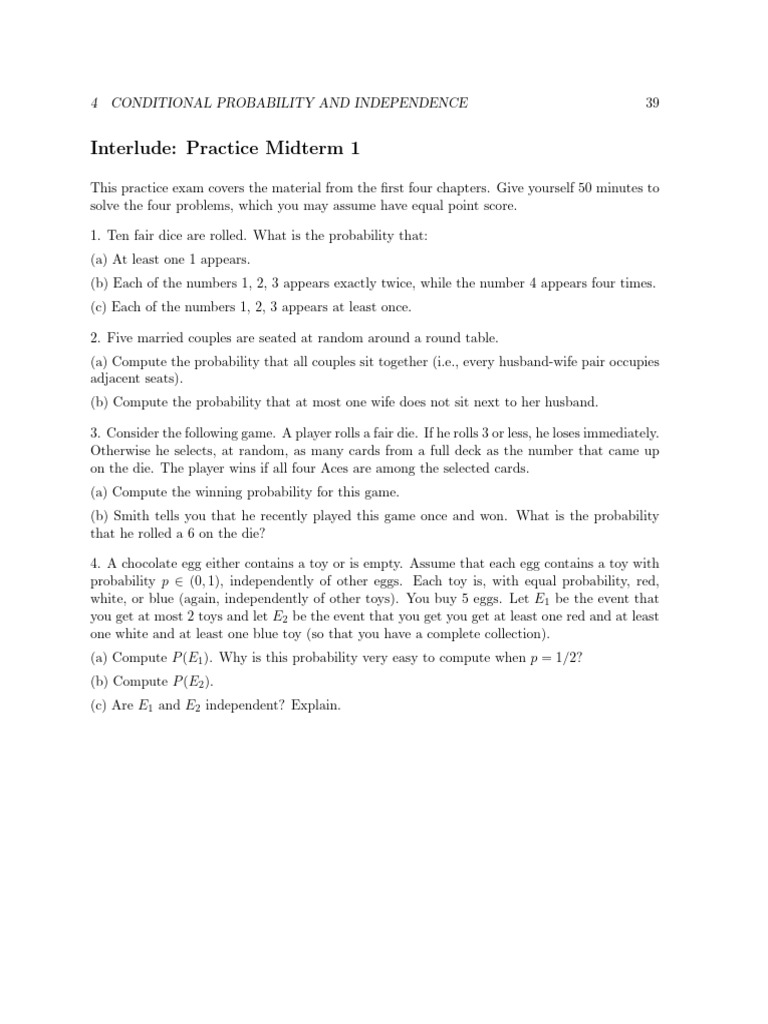 Lecturenotes 41 50 | PDF | Variance | Probability Distribution