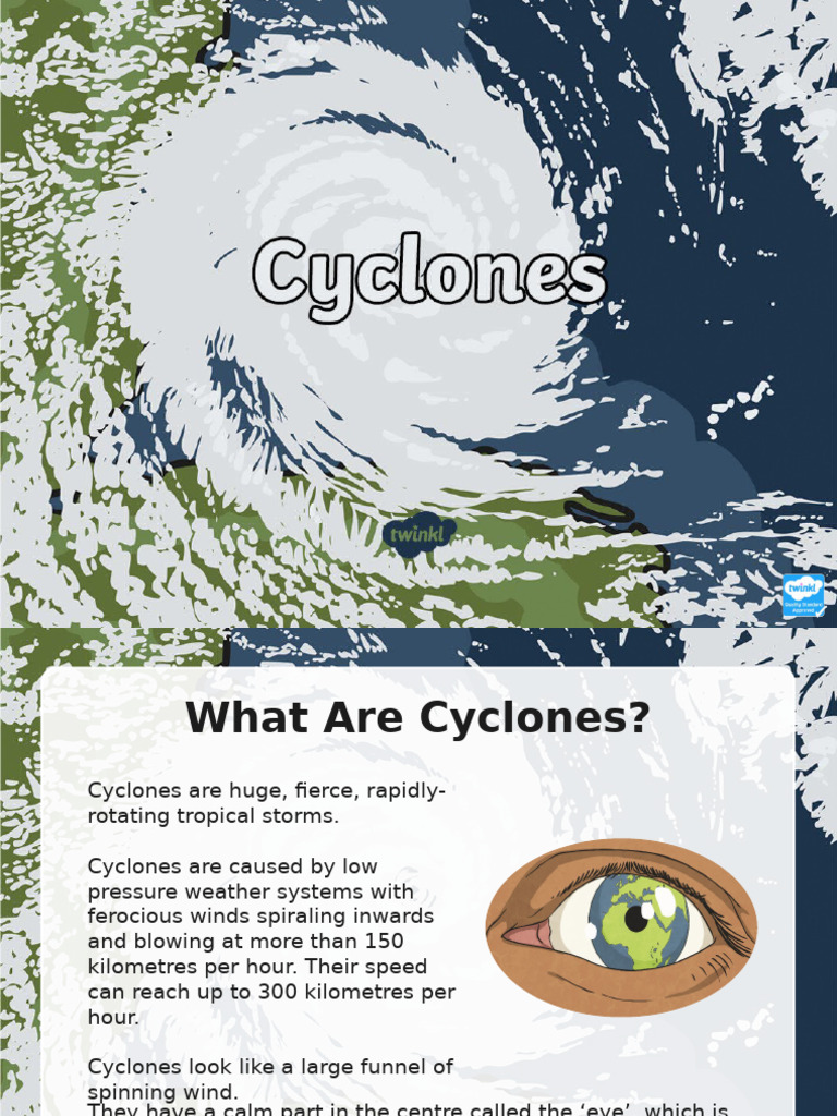 Au t2 s 2548658 Cyclones Powerpoint English Ver 5 | PDF | Tropical ...