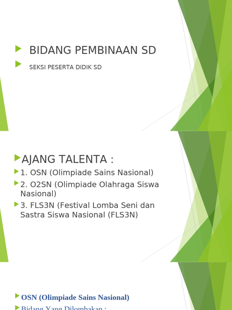 Ajang Talenta Anak | PDF