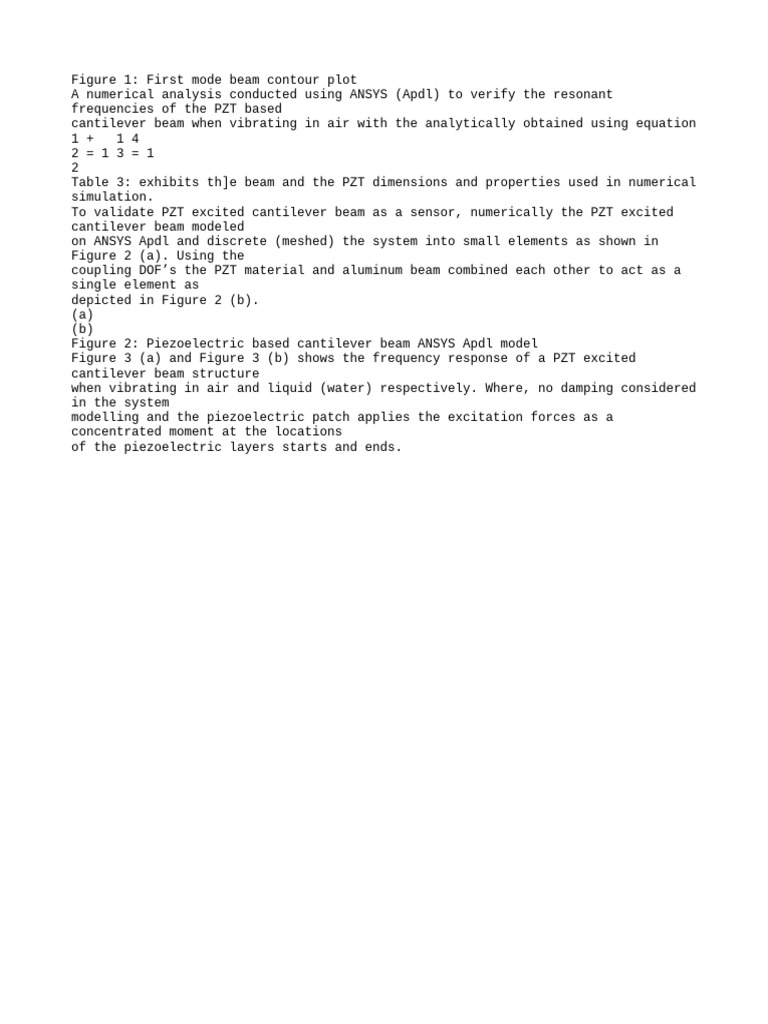 Figure 1 First Mode Beam Contour PL | PDF
