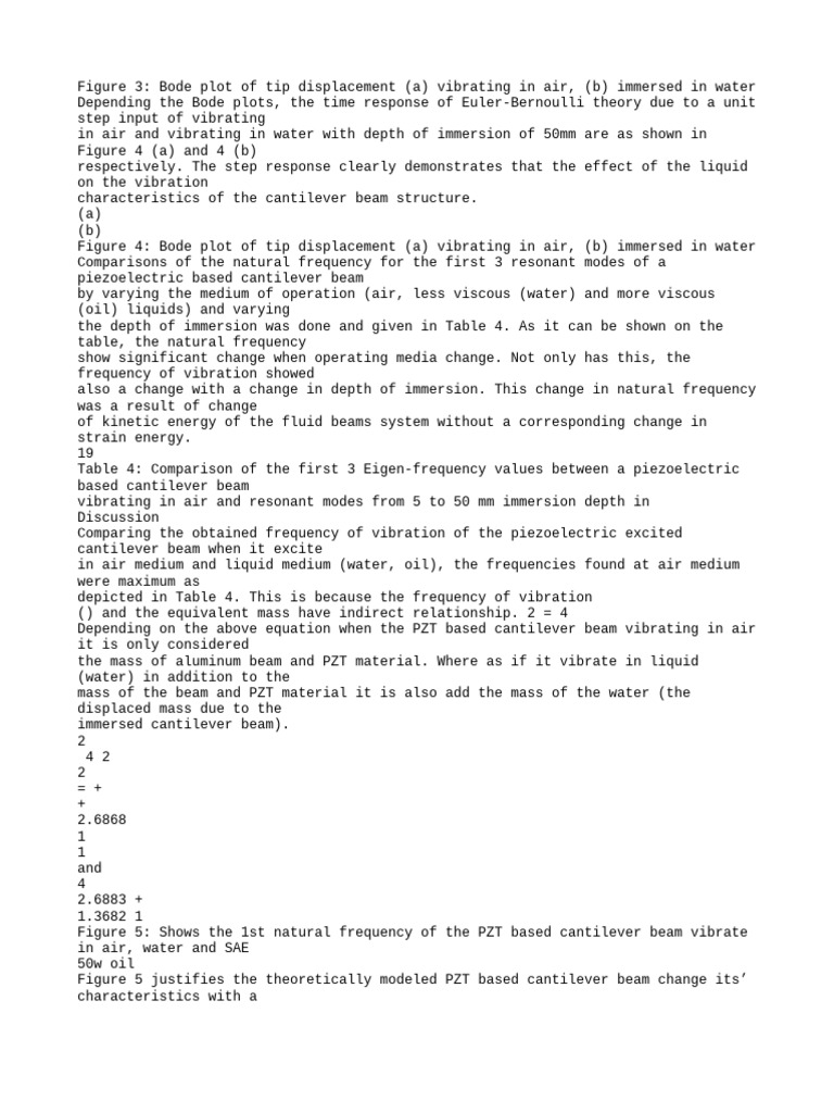 Figure 3 Bode plot of tip displacem | PDF | Resonance | Liquids
